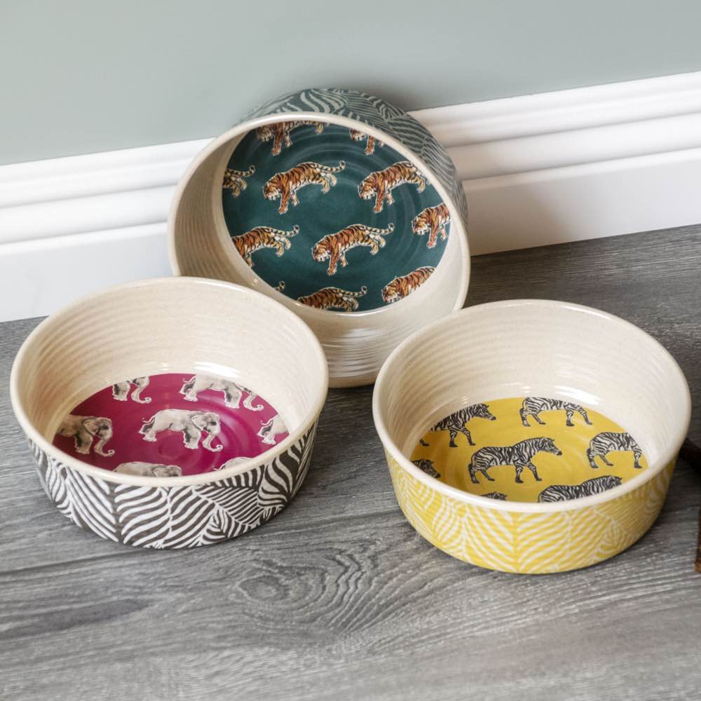 TarHong Safari Dog Bowl (Tiger) | Kohepets