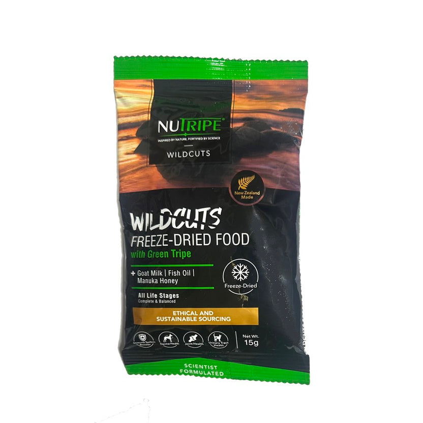 FREE SAMPLE (1 per order): Nutripe Wildcuts NZ Grass-Fed Beef & Chicke ...