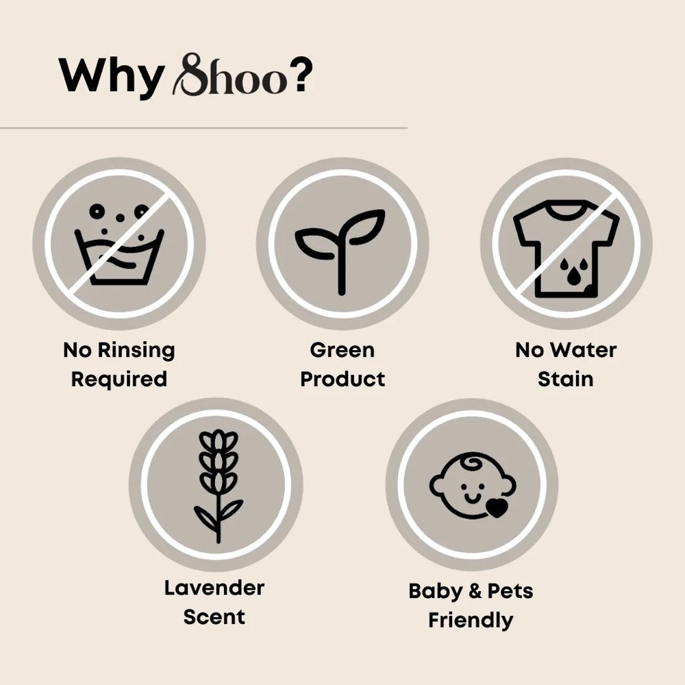 30% OFF: Shoo Natural Odour Remover & Disinfectant Spray 250ml | Kohepets