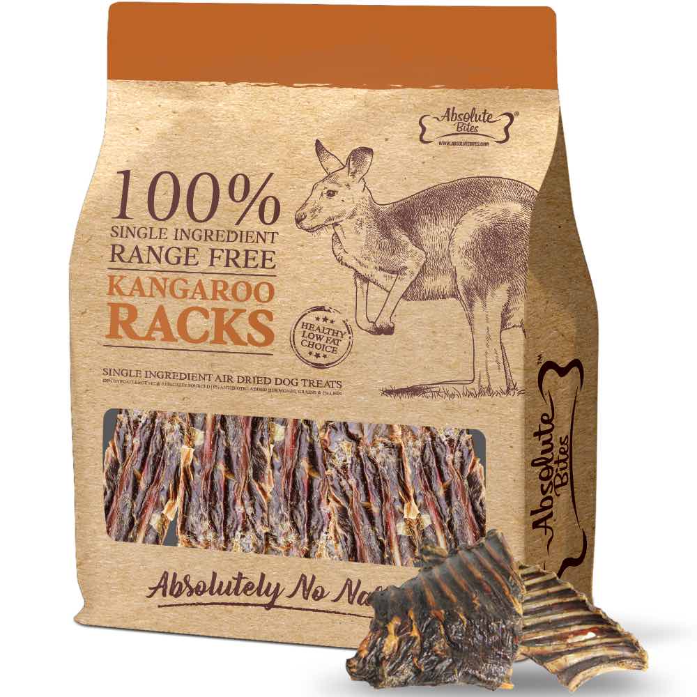 Absolute Bites Roo Rack Air Dried Dog Treats 250g | Kohepets