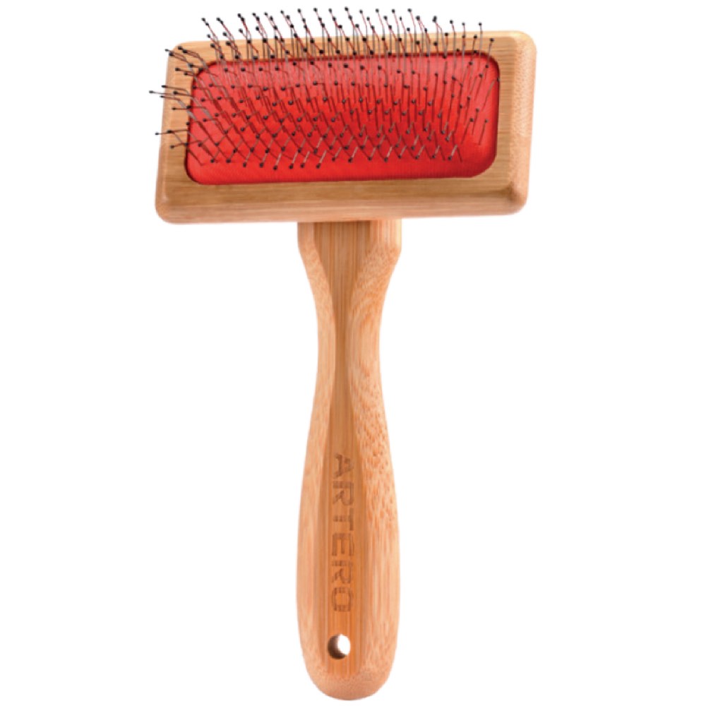 Artero Bamboo Slicker Protected Pin Brush 20mm | Kohepets