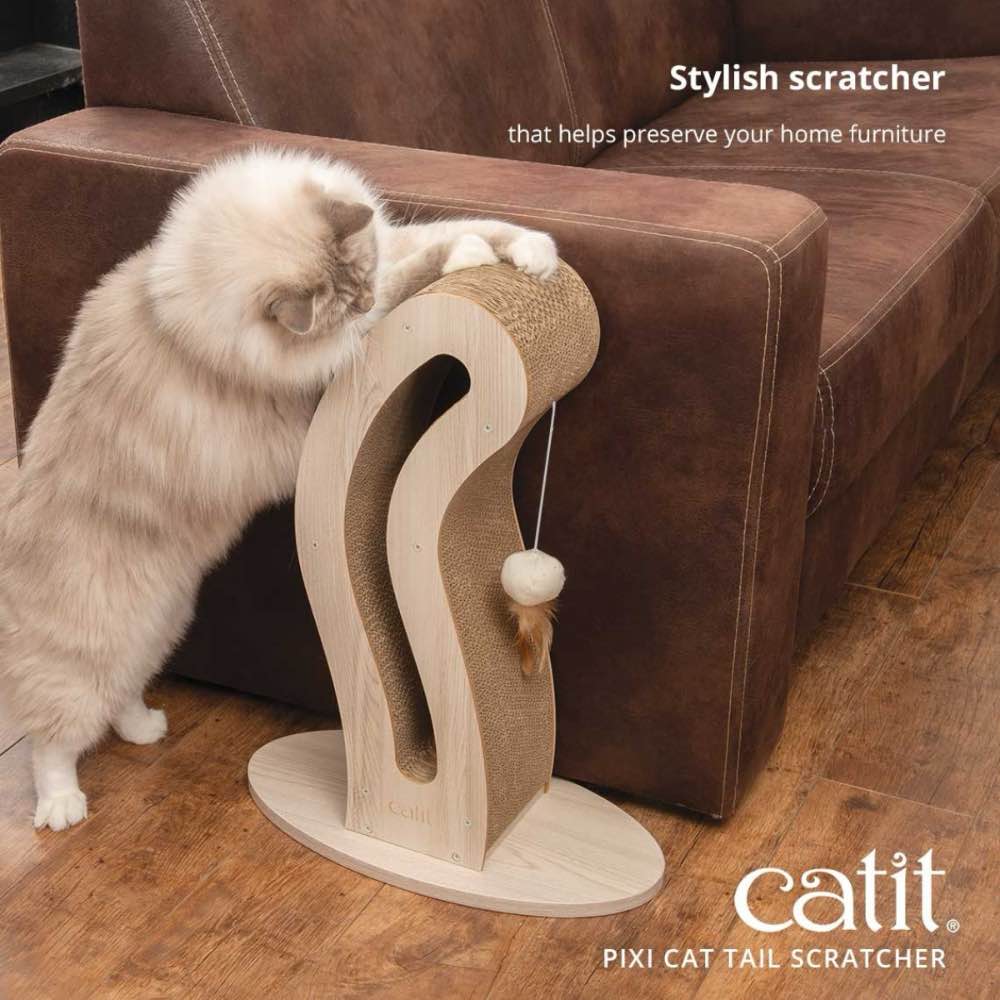 Catit Pixi Tail Shape Cat Scratcher | Kohepets
