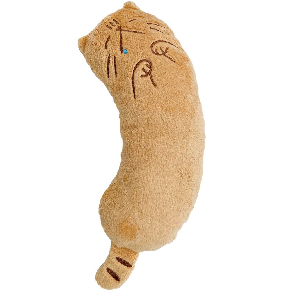 CattyMan Comfortable Cat Pillow (Drooling Brown Cat) | Kohepets