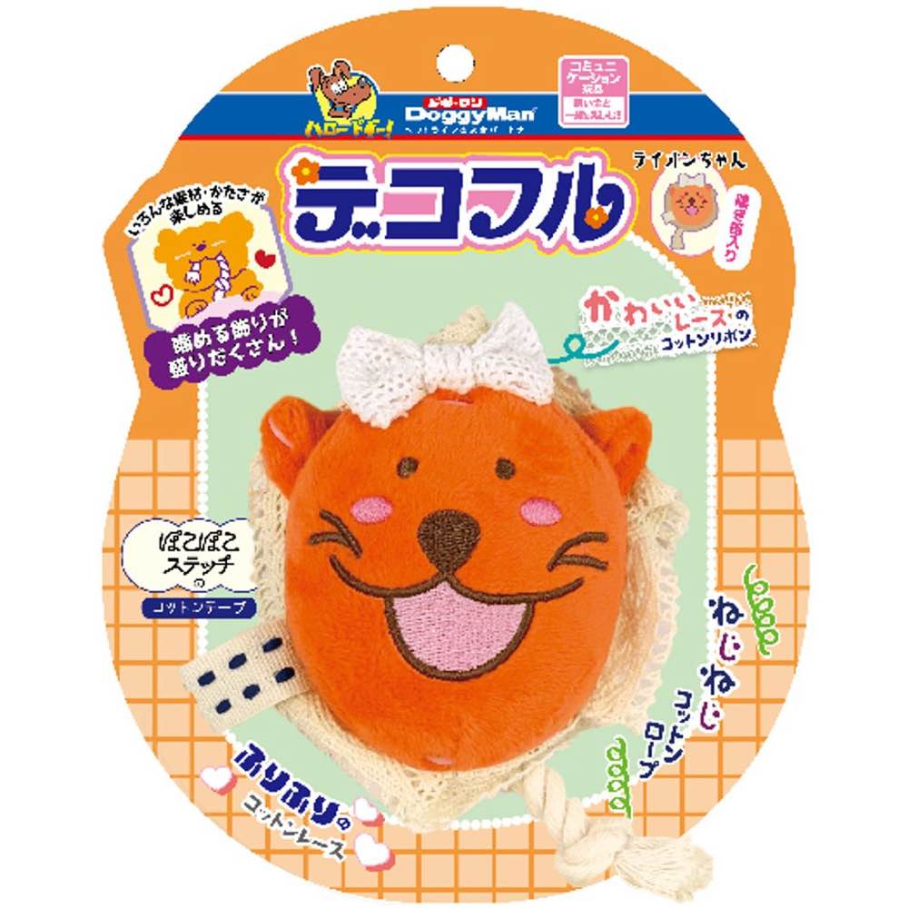 DoggyMan Rope Plush Dog Toy (Lion) | Kohepets