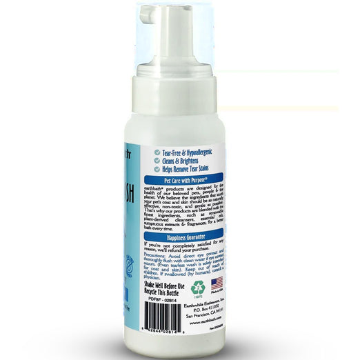 Earthbath Bilberry & Blueberry Foaming Facial Wash For Cats & Dogs 8oz ...