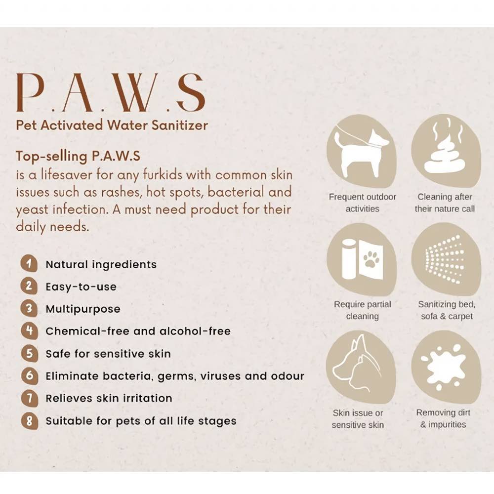 For Furry Friends P.A.W.S Full Body Pet Spa Gloves 6 Packs Bundle ...