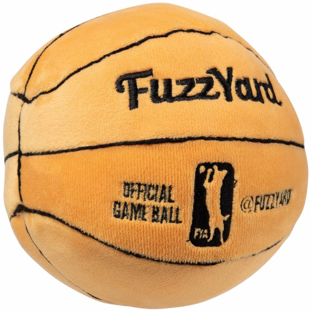 FuzzYard Basketball Plush Dog Toy | Kohepets