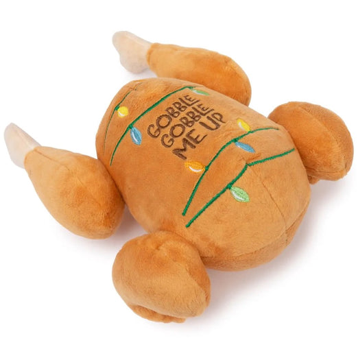 FuzzYard Christmas Gobble Gobble Me Up Turkey Plush Dog Toy | Kohepets