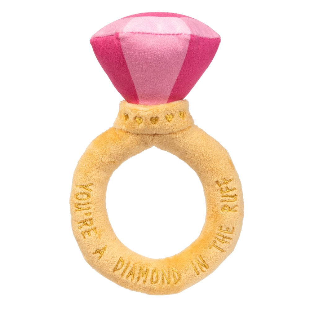15% OFF: FuzzYard Diamond In The Ruff Ring Dog Toy | Kohepets