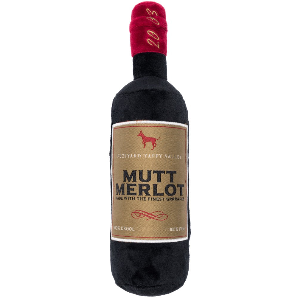 15% OFF: FuzzYard Mutt Merlot Plush Dog Toy | Kohepets