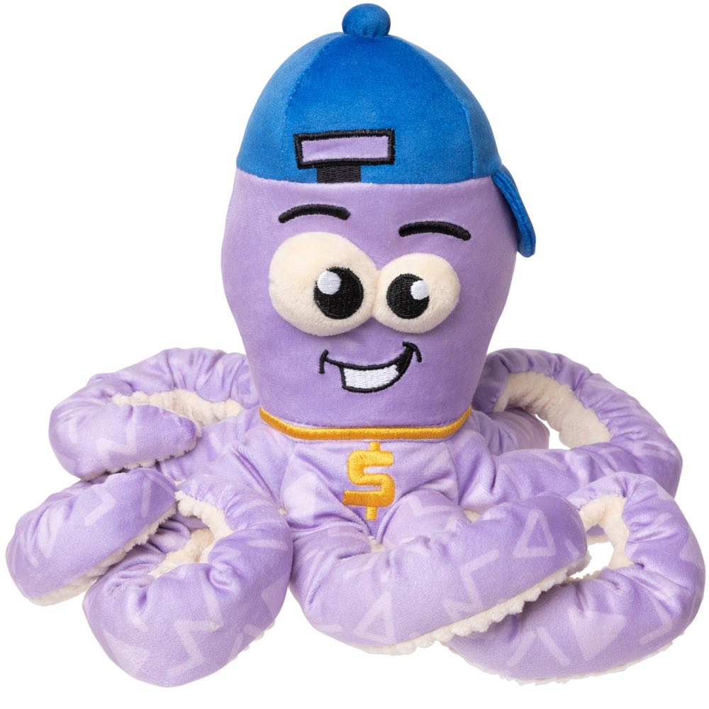 FuzzYard Octo-Posse Hip-Hoptopus Plush Dog Toy | Kohepets