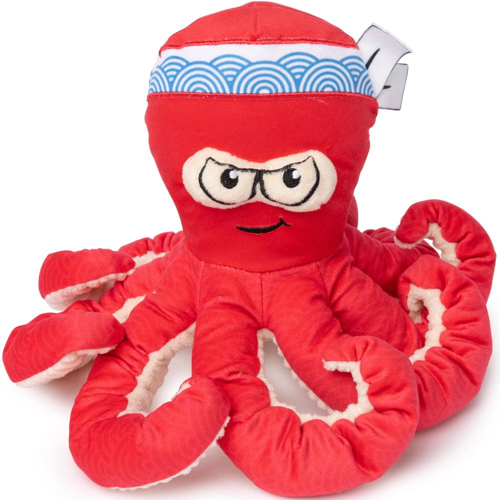 FuzzYard Octo-Posse Takoyaki Plush Dog Toy | Kohepets