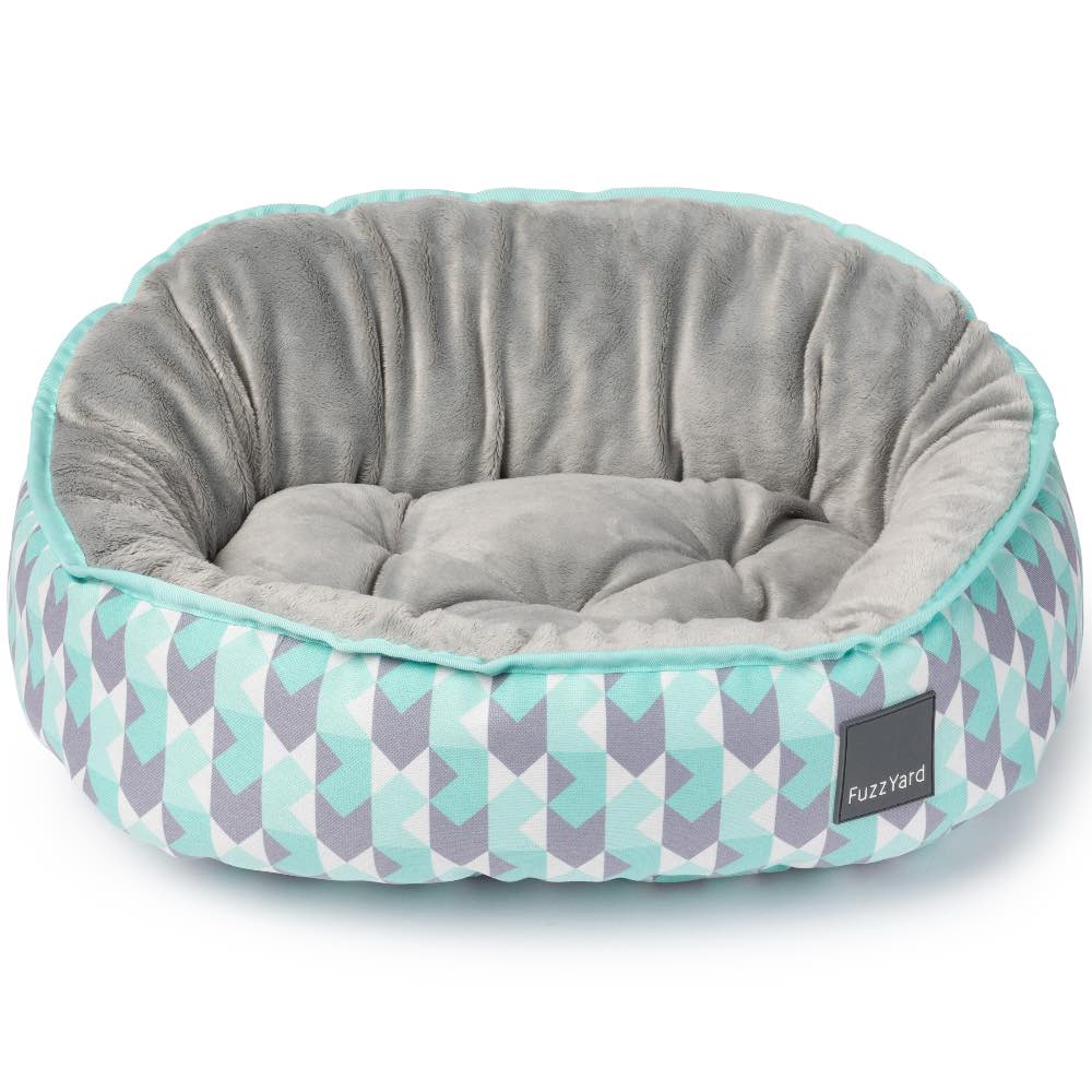 FuzzYard Reversible Dog Bed (Mint Fizz) | Kohepets