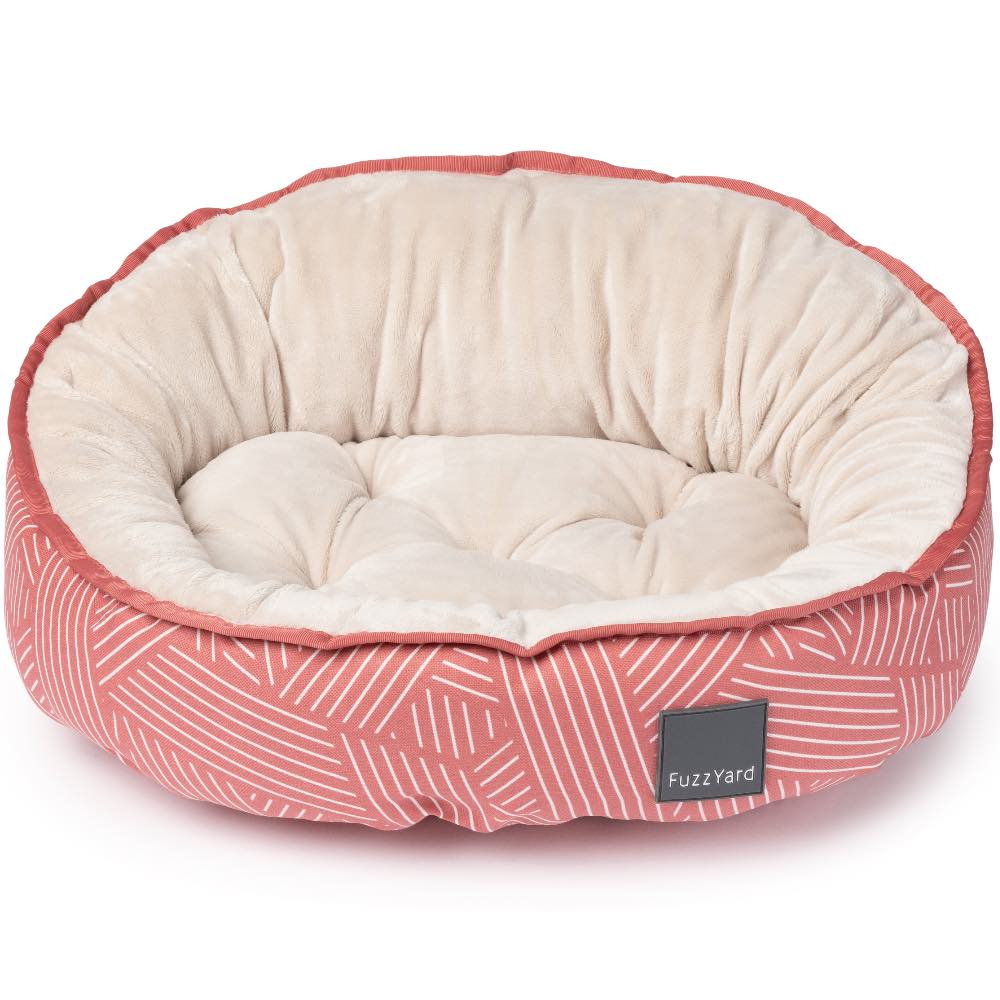FuzzYard Reversible Dog Bed (Thornbury Brick Red) | Kohepets