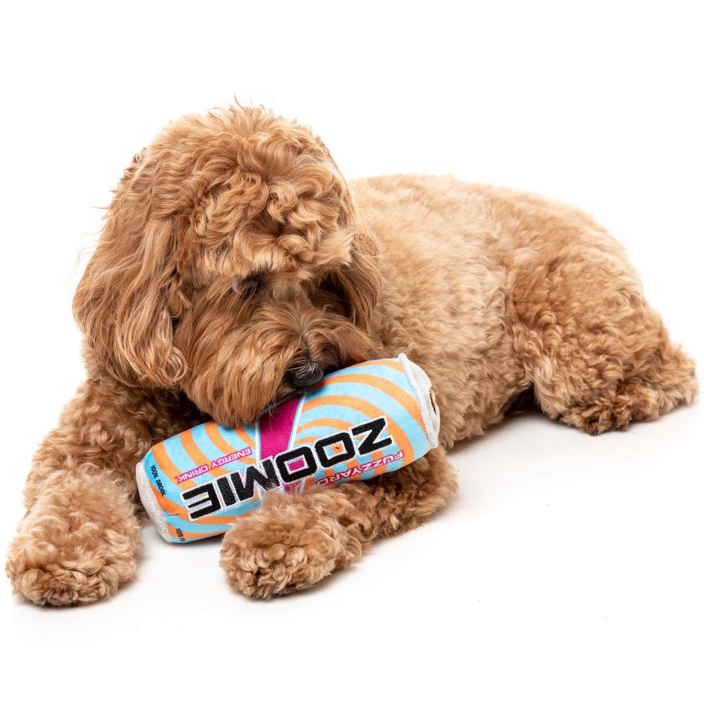 FuzzYard Zoomie Energy Drink Plush Dog Toy | Kohepets