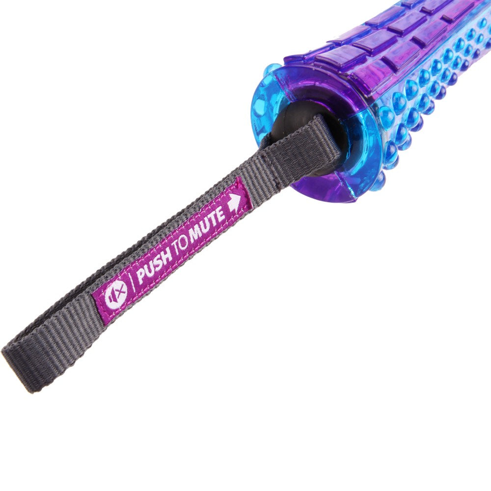 GiGwi Push To Mute Johnny Stick Dog Toy (Purple/Blue) | Kohepets