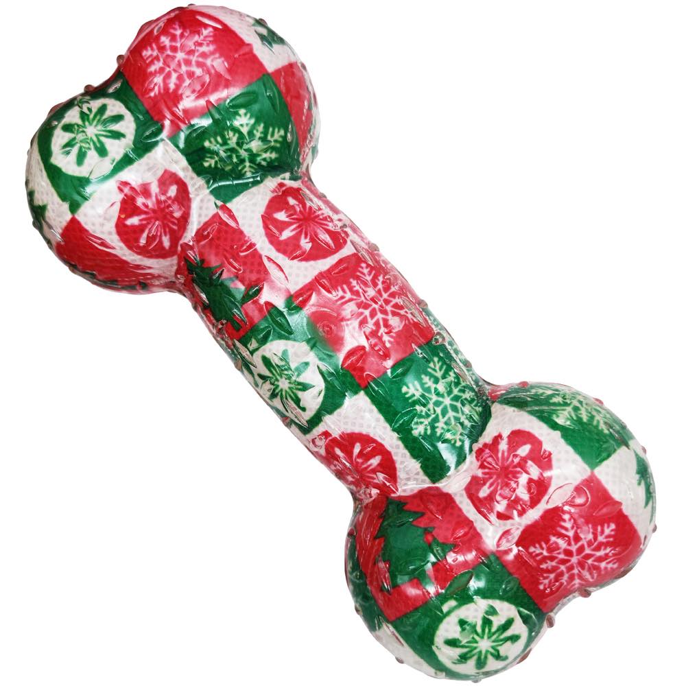 GiGwi X'mas Tales Bone TPR Dog Toy | Kohepets