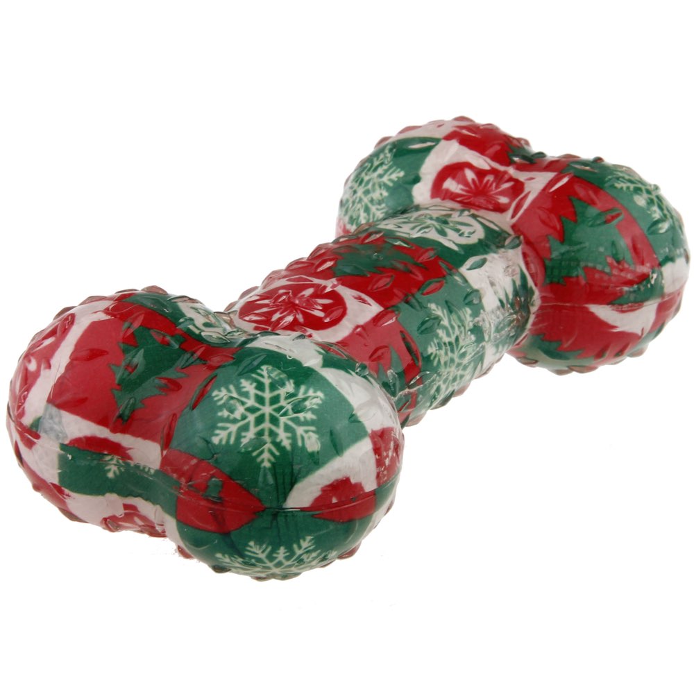 GiGwi X'mas Tales Bone TPR Dog Toy | Kohepets