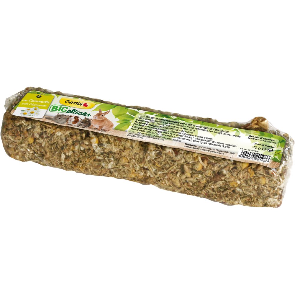 Gimbi Big Stick With Chamomile Treat For Small Animals | Kohepets