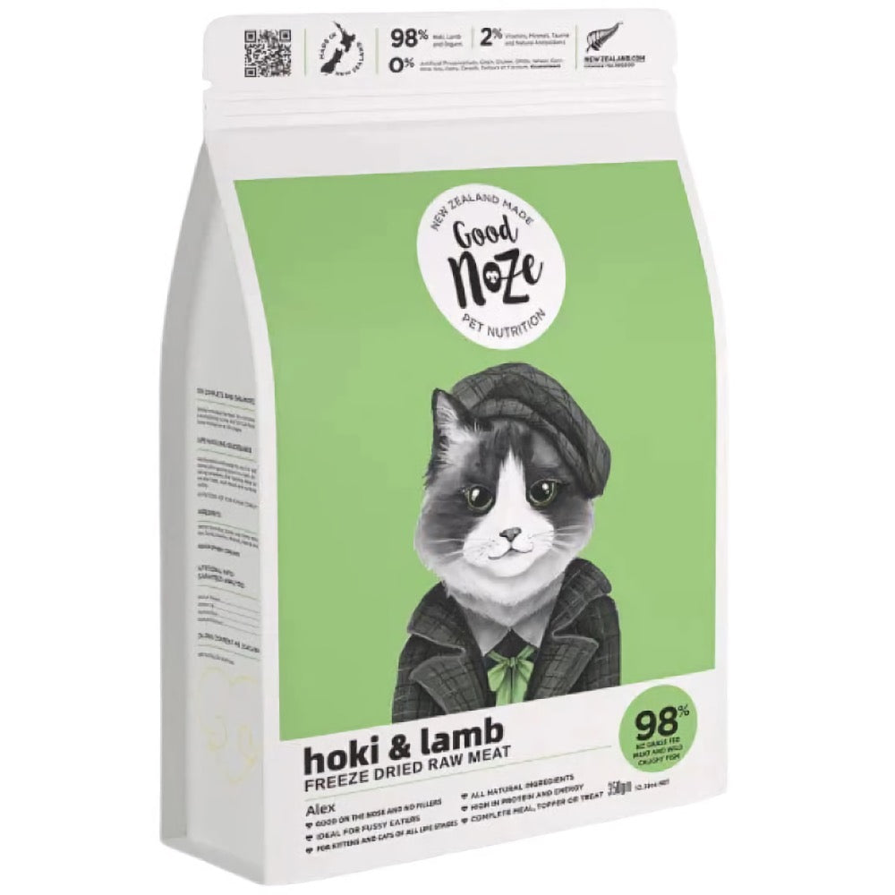 Good Noze NZ Hoki & Lamb Freeze-Dried Cat Food | Kohepets