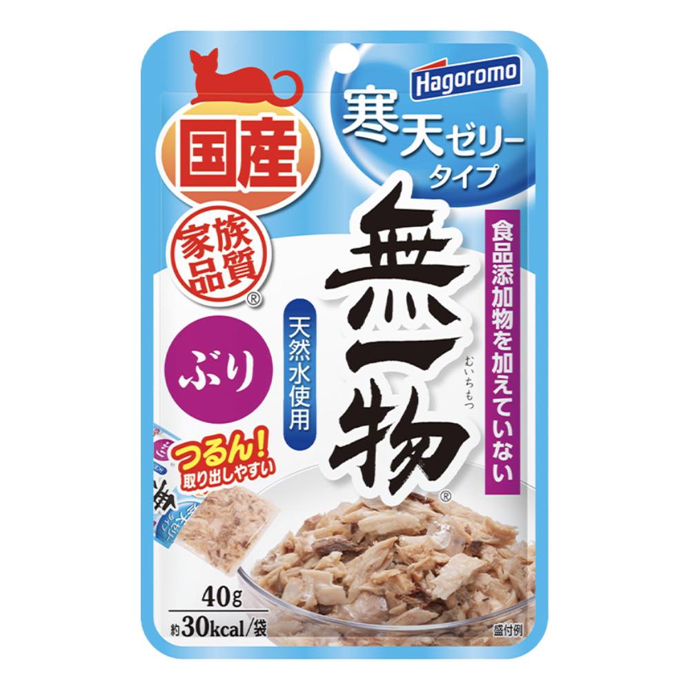 Hagoromo Muichimotsu Pouch Japanese Yellowtail with Agar Cat Food ...
