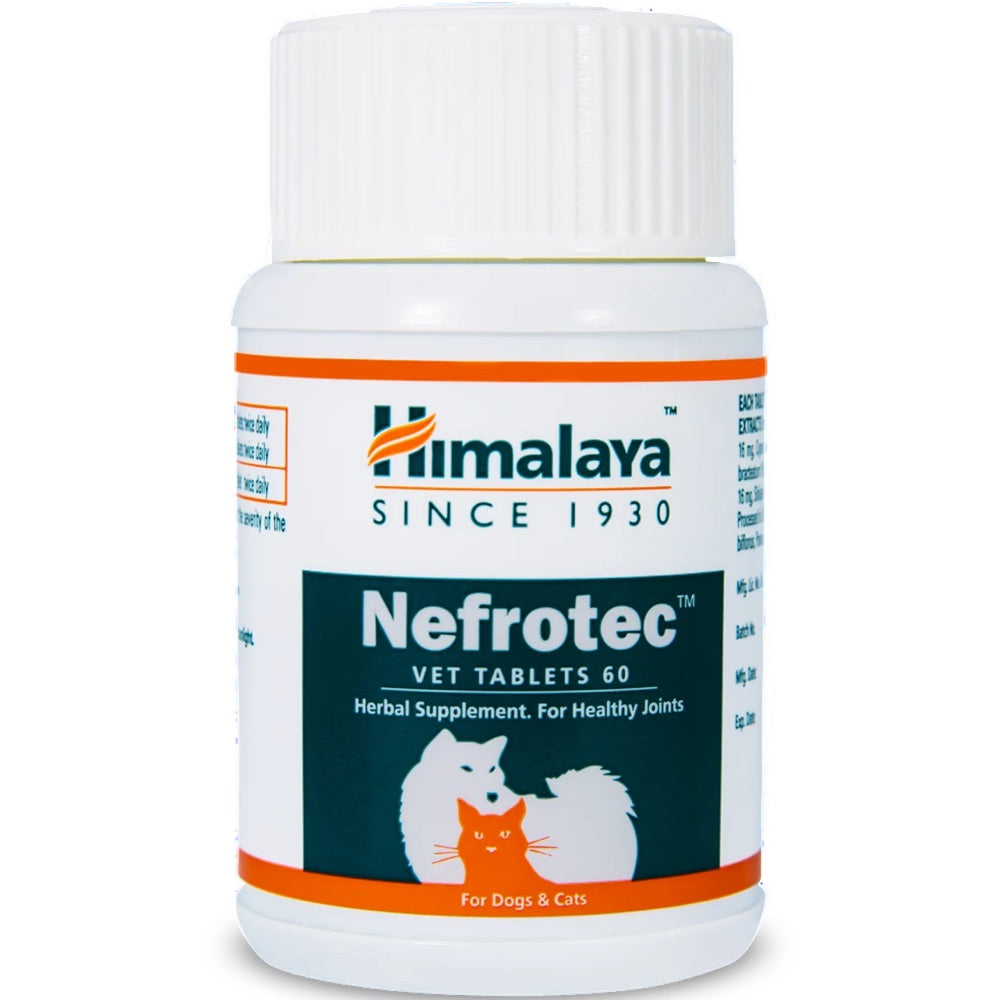 Himalaya Nefrotec Tablets Urinary & Joint Supplement For Cats & Dogs ...