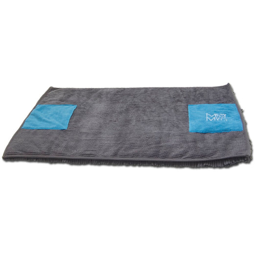 Messy Mutts Microfiber Dog Drying Mat & Towel With Hand Pockets | Kohepets