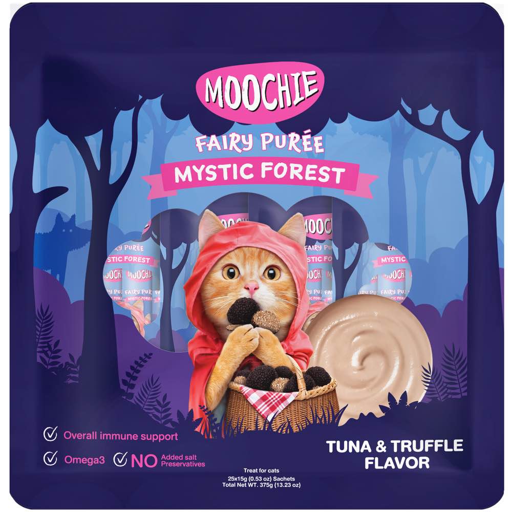 Moochie Fairy Puree Tuna & Truffle Liquid Cat Treats | Kohepets