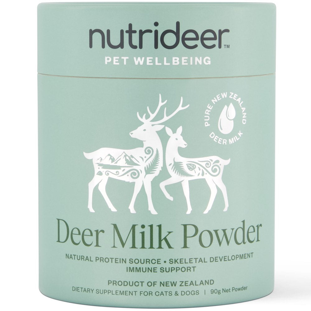 Nutrideer Deer Milk Powder Freeze Dried Supplement For Cats & Dogs 90g ...