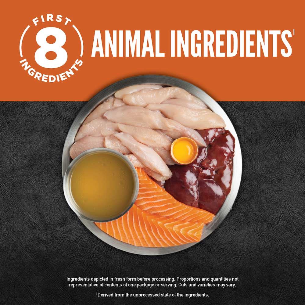 ORIJEN Chunks & Shreds Original Entree In Bone Broth Canned Cat Food ...