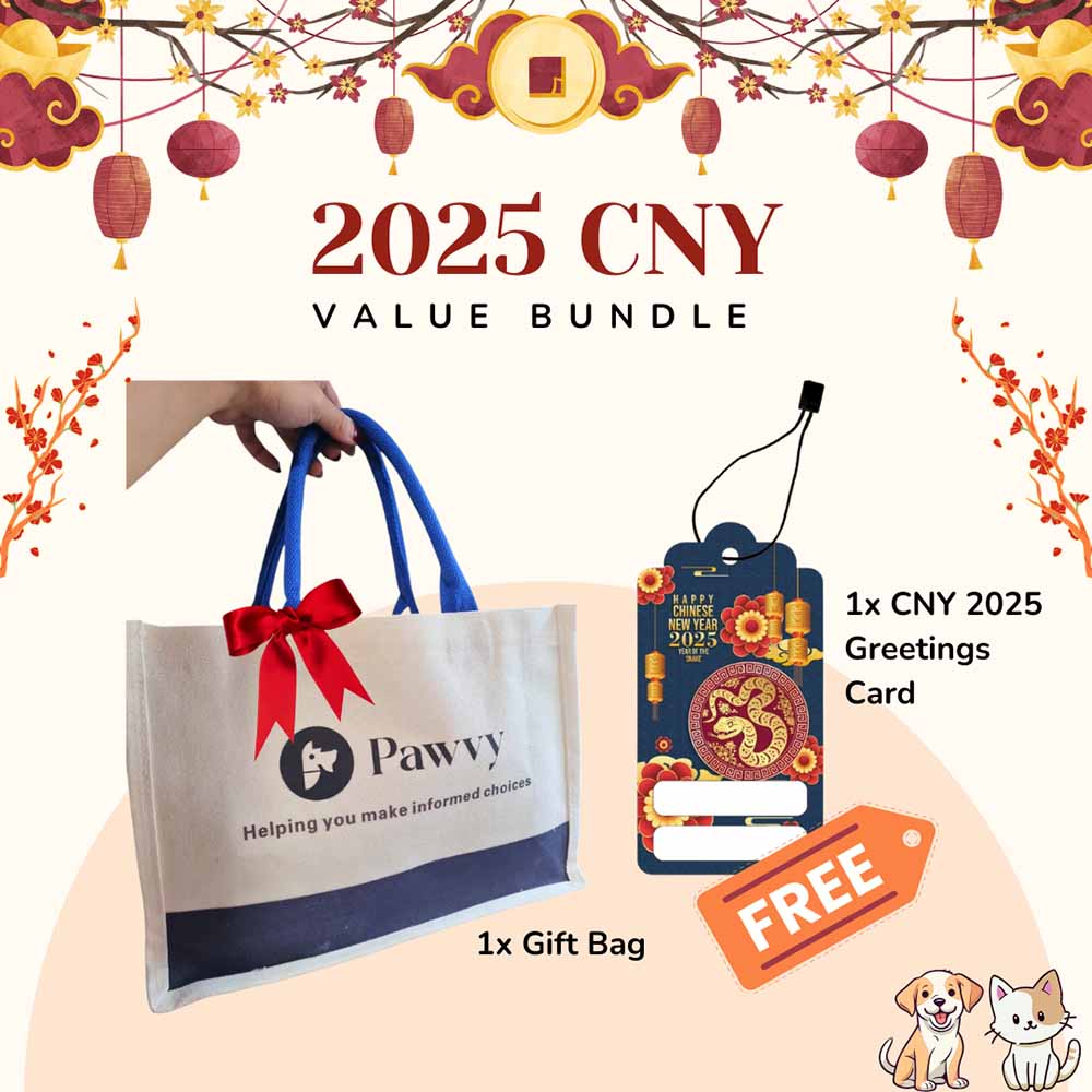 Pawvy Chinese New Year Value Bundle For Dogs (Small) | Kohepets