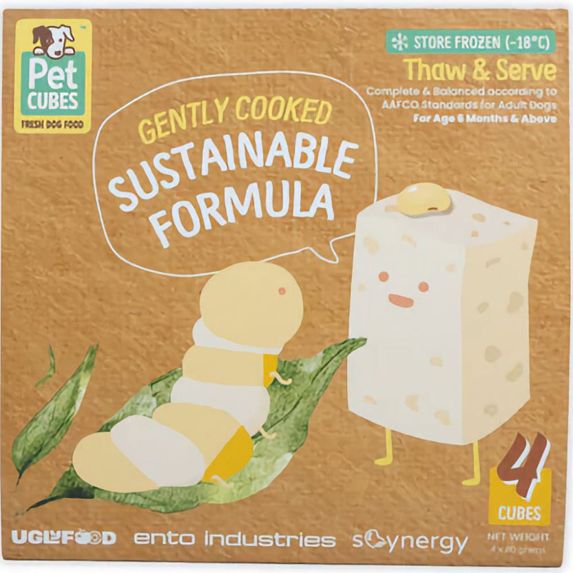 PetCubes Gently Cooked Sustainable Formula Frozen Dog Food | Kohepets
