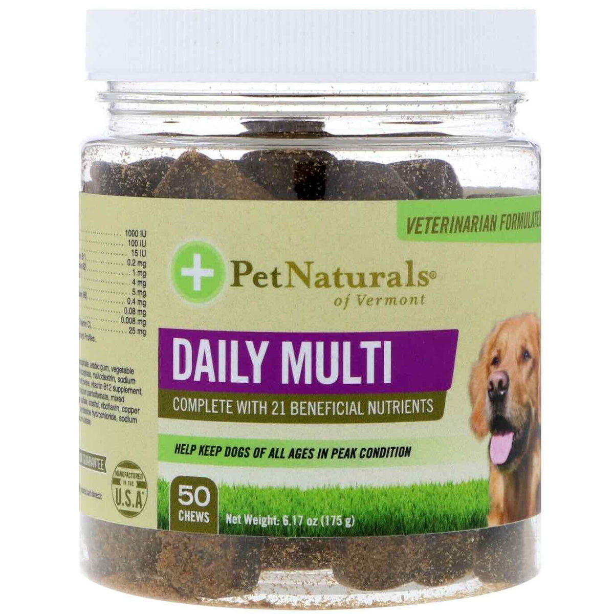 Pet Naturals Daily Best Complete Multi-Vitamin Mineral For Dogs ...