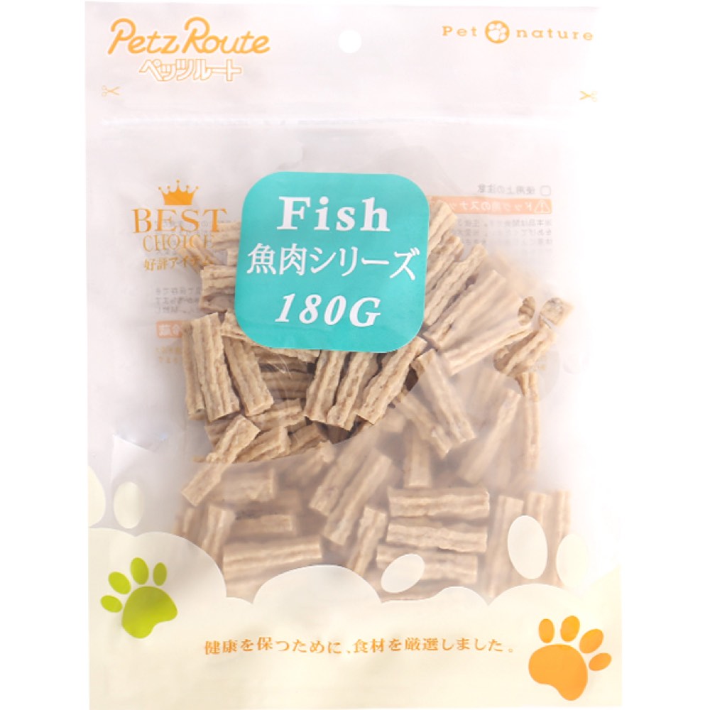 Petz Route Fish Twisted Stick Dog Treats 180g | Kohepets
