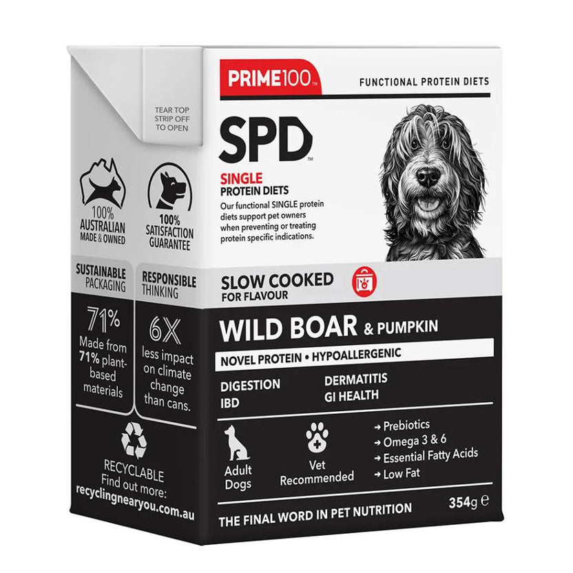 Prime100 SPD™ Slow Cooked Wild Boar & Pumpkin Wet Dog Food | Kohepets