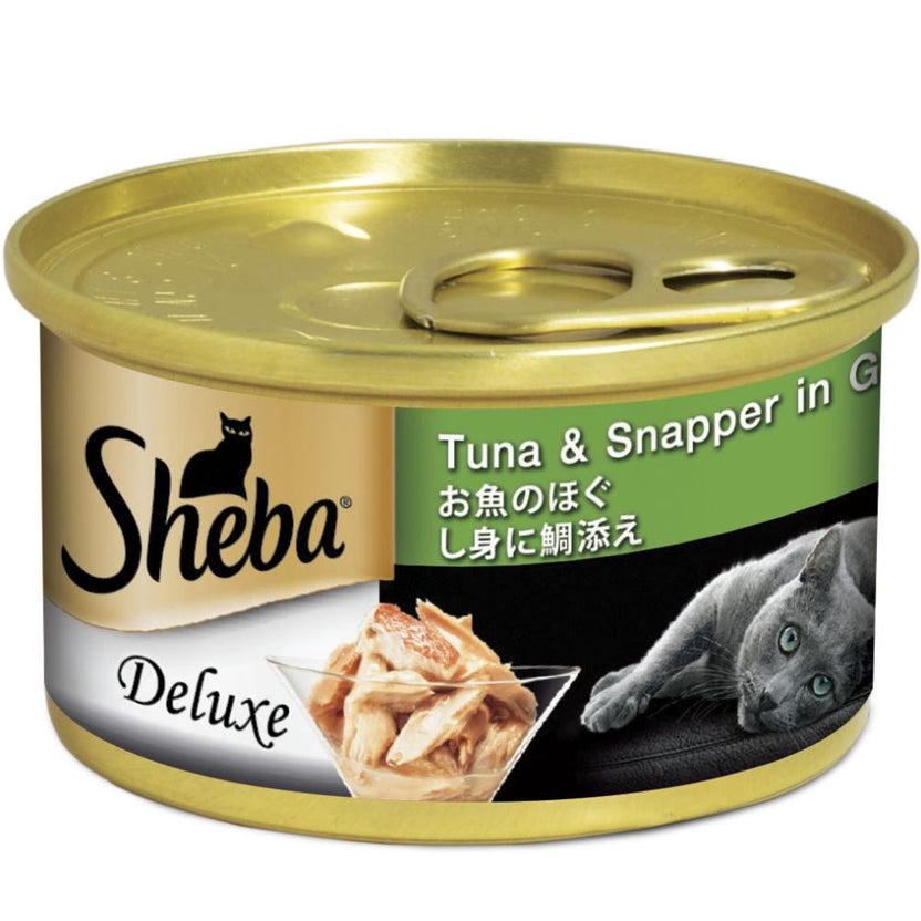 Sheba Tuna & Snapper In Gravy Adult Canned Cat Food | Kohepets