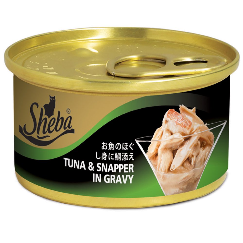 $10 OFF 24 cans: Sheba Tuna & Snapper In Gravy Adult Canned Cat Food 8 ...