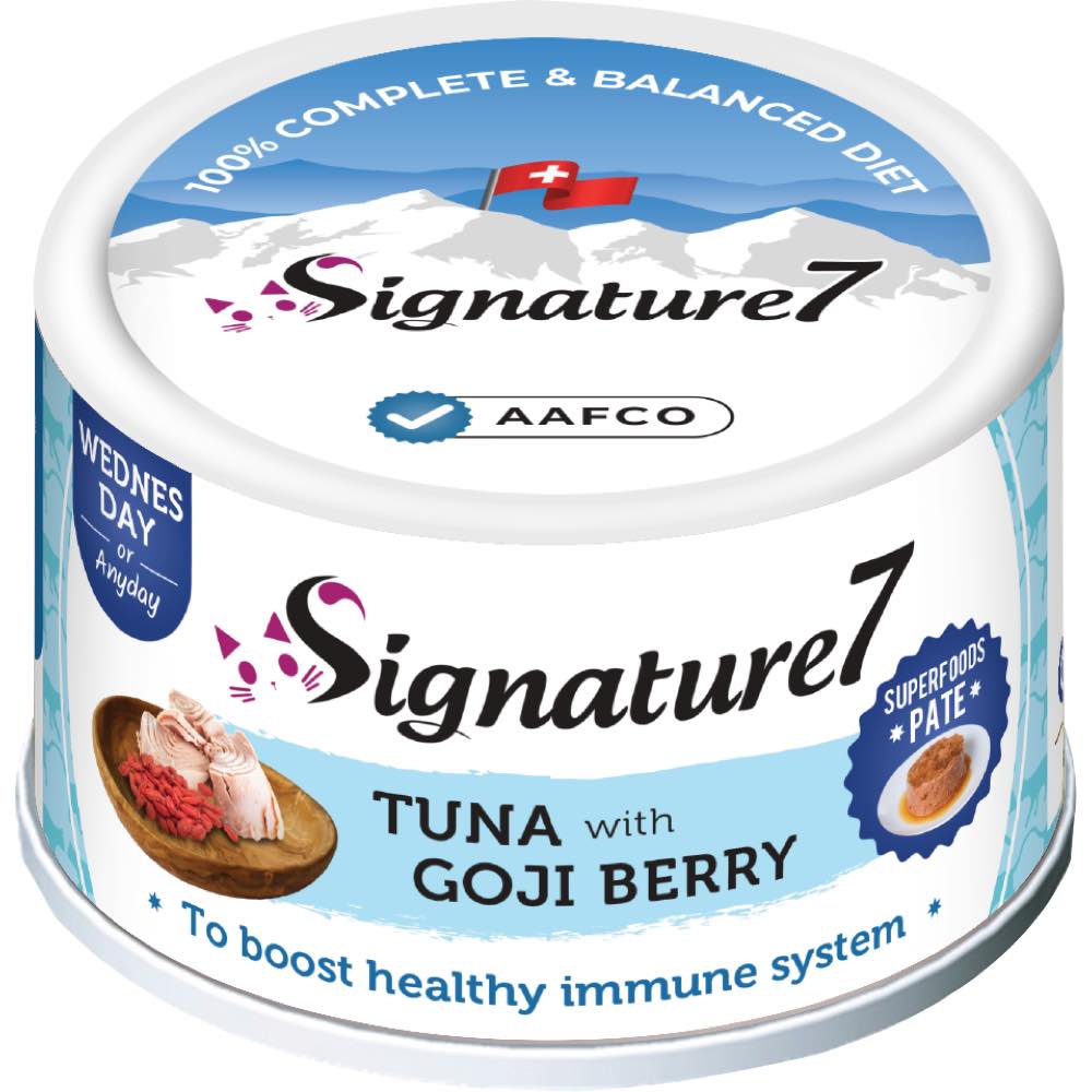 Signature7 Tuna With Goji Berry Pate (Wed) Cat Canned Food | Kohepets