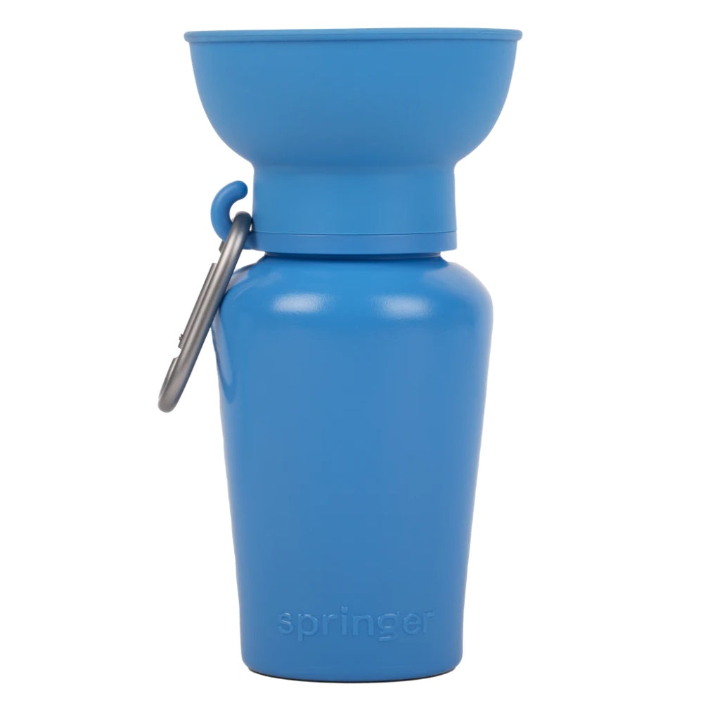 Springer Flip Dog Travel Water Bottle | Kohepets