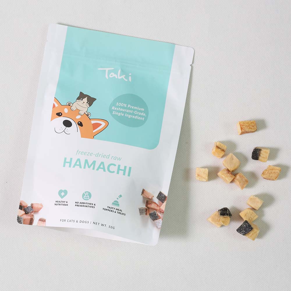 Taki Halibut Fish Grain-Free Freeze-Dried Treats For Cats & Dogs | Kohepets