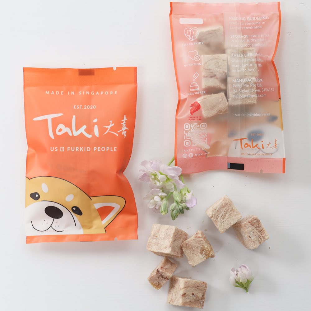 Taki Rabbit Cubes Grain-Free Freeze-Dried Treats For Cats & Dogs (1 ...