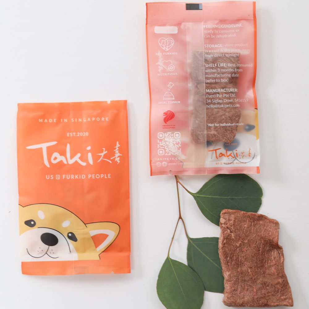 Taki Wagyu Beef Steak Grain-Free Freeze-Dried Treats For Cats & Dogs ...