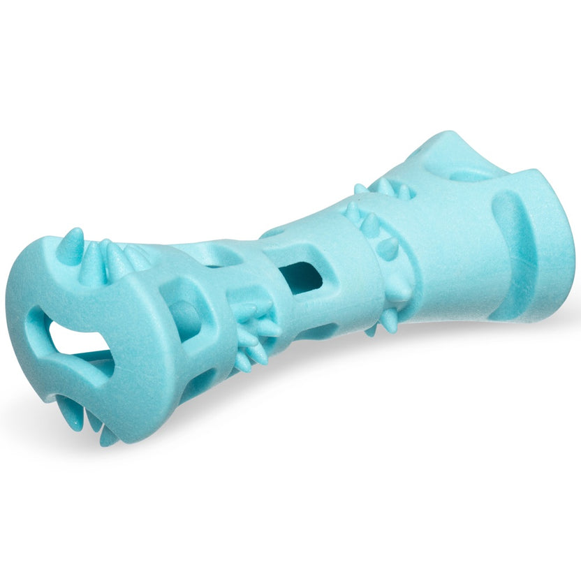 Totally Pooched Chew'n Stuff Foam Rubber Roll Dog Toy (Teal) | Kohepets