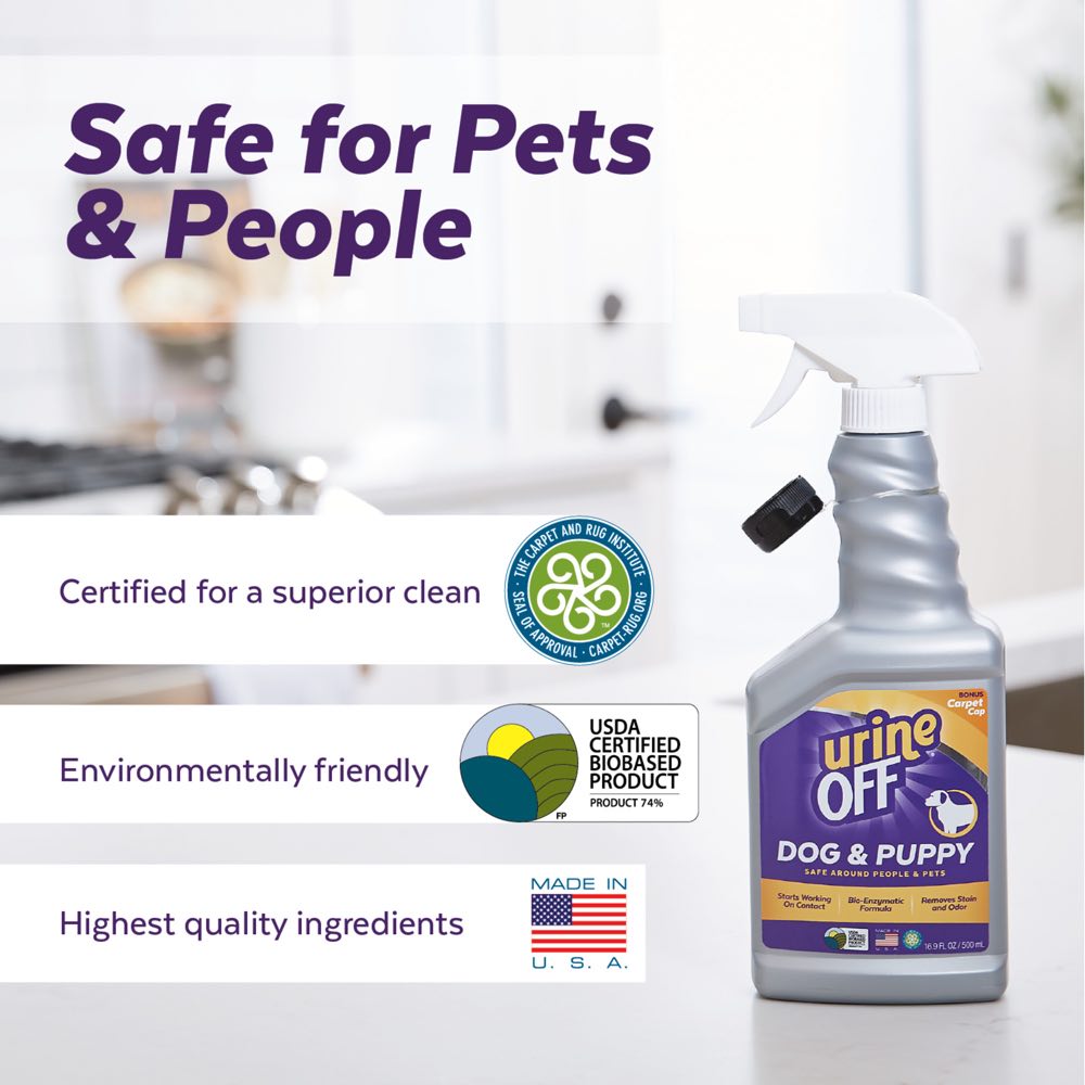 Urine Off Dog & Puppy Formula With Carpet Applicator 32oz | Kohepets