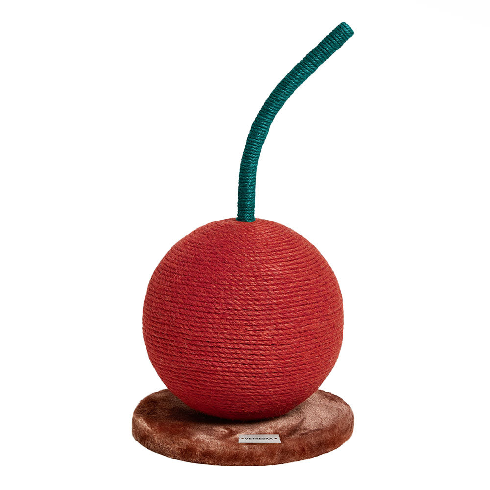 VETRESKA Cherry Cat Scratching Ball | Kohepets