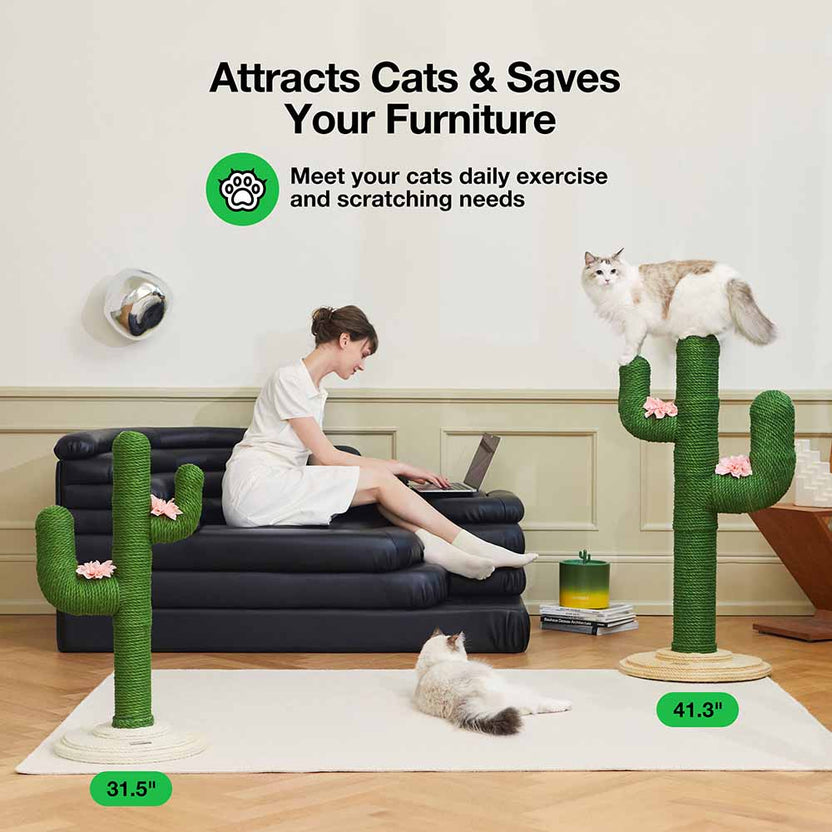 VETRESKA Oasis Cactus Cat Tree | Kohepets