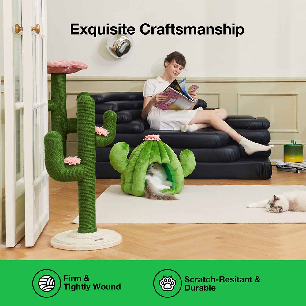 VETRESKA Oasis Cactus Mini Cat Tree | Kohepets