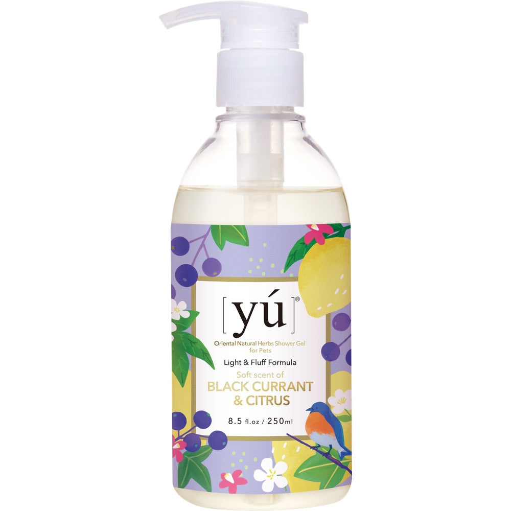 YU Light & Fluff Formula Black Currant & Citrus Shampoo For Cats & Dogs ...