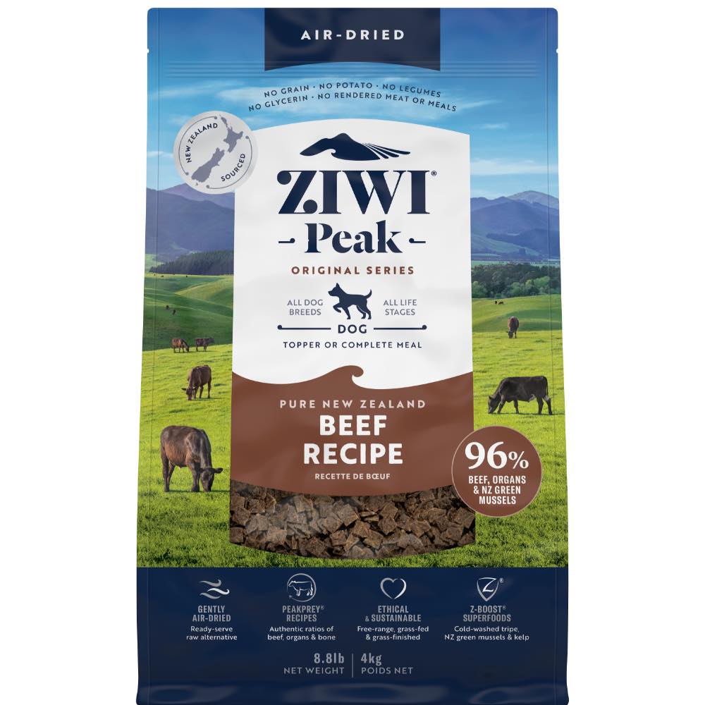 ZiwiPeak Air-Dried Beef Dog Food | Kohepets
