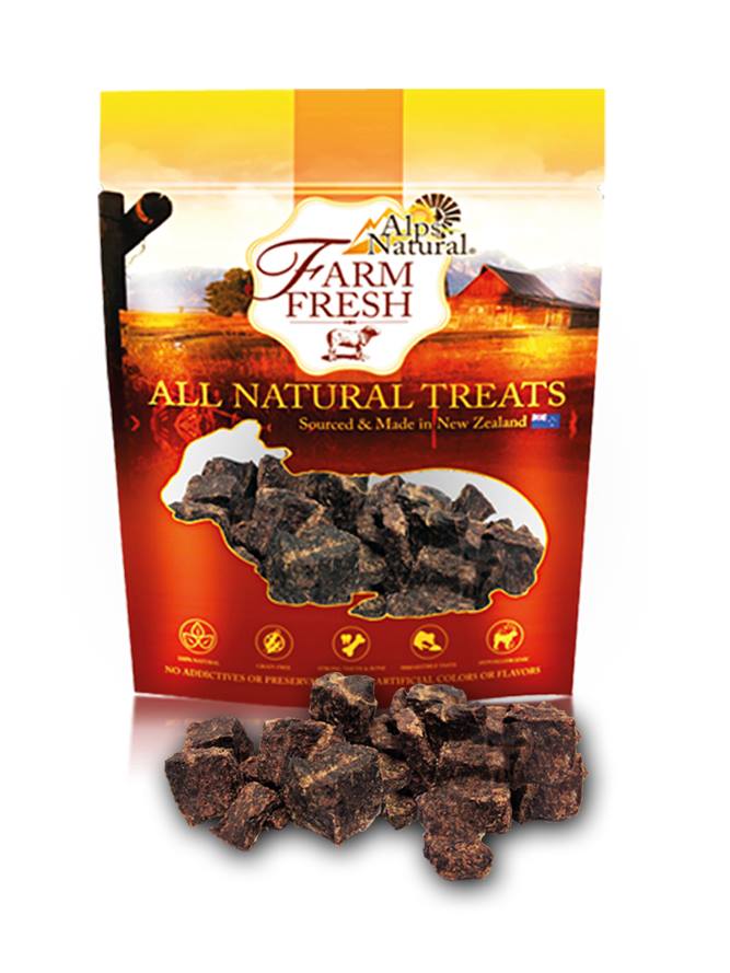Alps Natural Farm Fresh Beef Nuggets Dog Treat 80g | Kohepets
